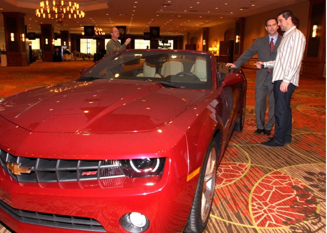 Super Bowl MVP Aaron Rodgers Wins 2011 Chevrolet Camaro Convertible ...