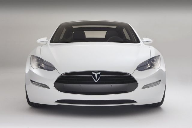 Tesla Model S Electric Car Revealed