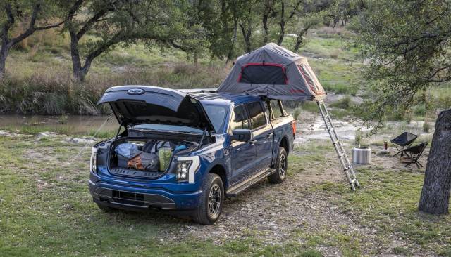 Ford EVs getting Tesla Supercharger route planning via Apple Maps