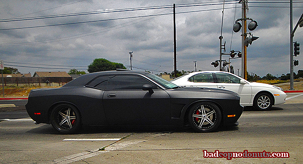 Breathtaking Black Dodge Challenger