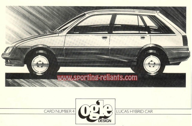 eBay Find: 1982 Lucas-Reliant Hybrid British Concept Car