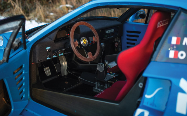Ferrari F40 Lm Interior