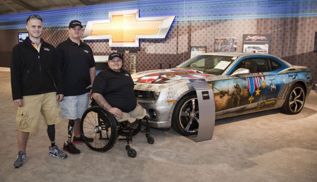 Military Tribute Chevrolet Camaro Fetches $175,000 At Auction
