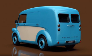 Morris officially unveils its new electric JE cargo van