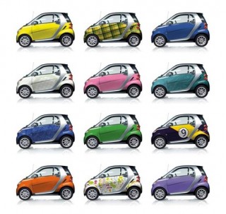 If No One Notices Your Smart ForTwo, Why Not Wrap It In Plaid?