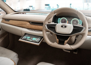 Tata shows E-Vision electric sedan concept in Geneva