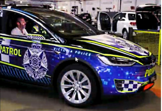 Tesla Model X joins Australian police fleet